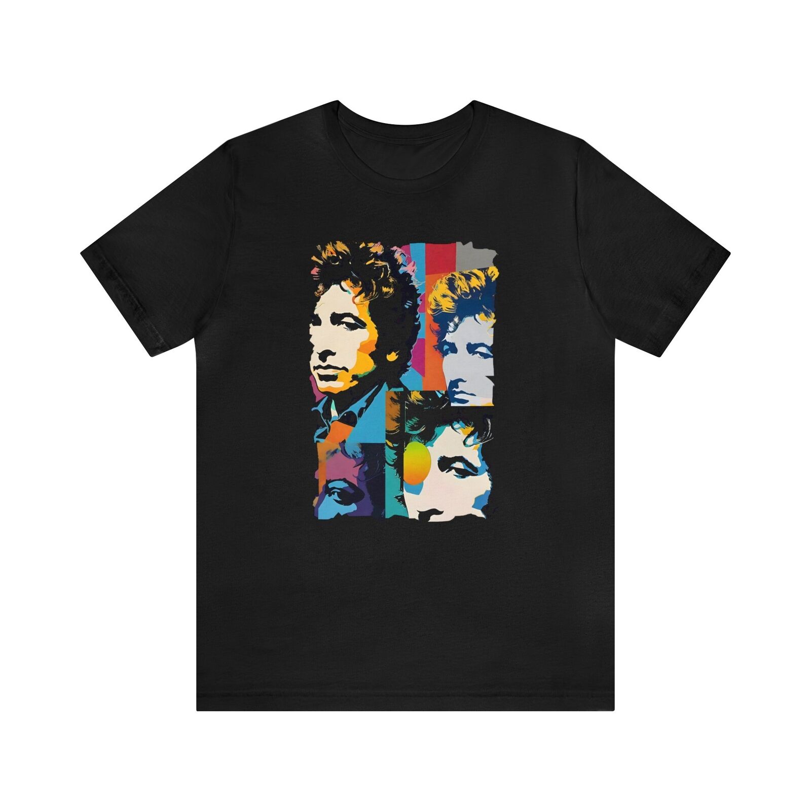 Retro Bob Dylan Shirt: Pop Art Style - Bob Dylan Tee - Ethically Made ...