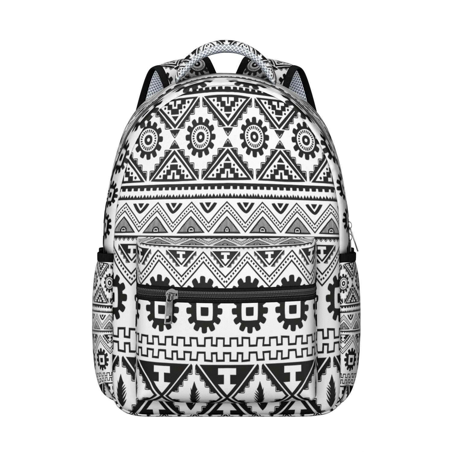 Retro Boho Backpack for Women - Tribal Design & Heavy Duty Oxford ...