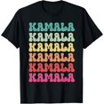 Retro Boho Kamala Name Harris 2024 47th Madam President 47 T Shirt