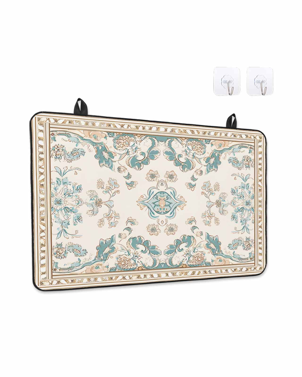 Retro Boho Stove Top Covers for Electric Stove, Kitchen Glass Ceramic ...