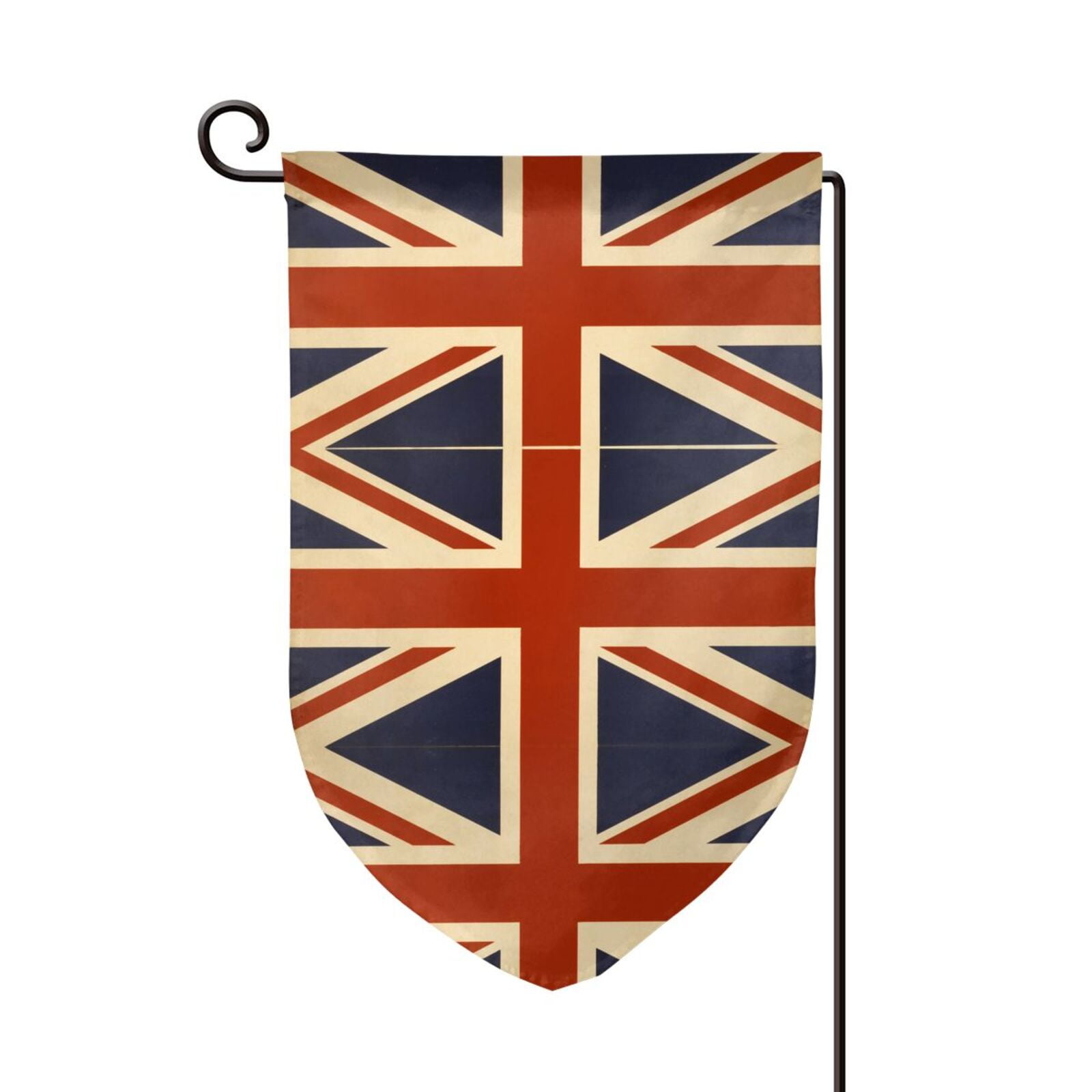 Retro British Flag Garden Flag Double Sided Small Flag Yard Home ...