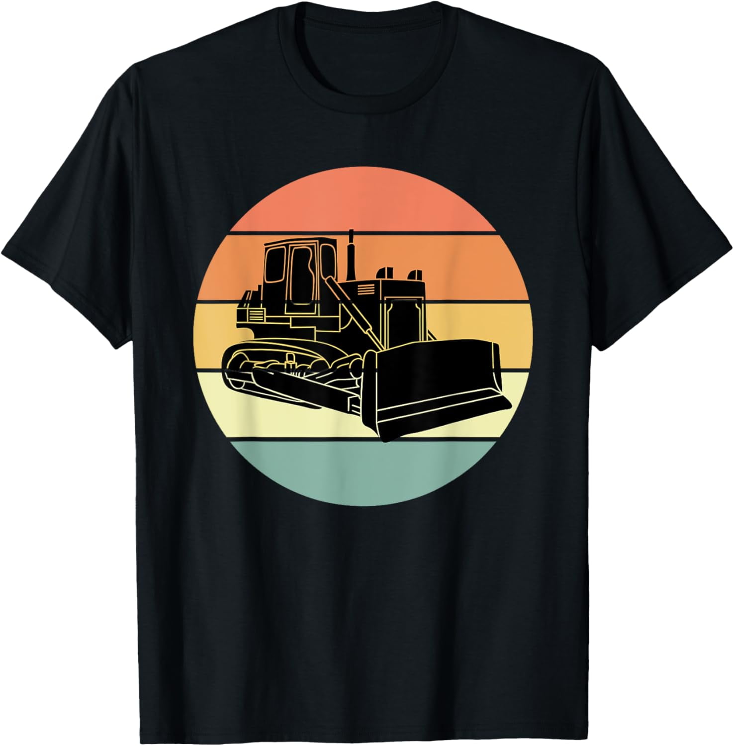 Retro Bulldozer Apparel Dozer Operator T-Shirt men and women can wear ...
