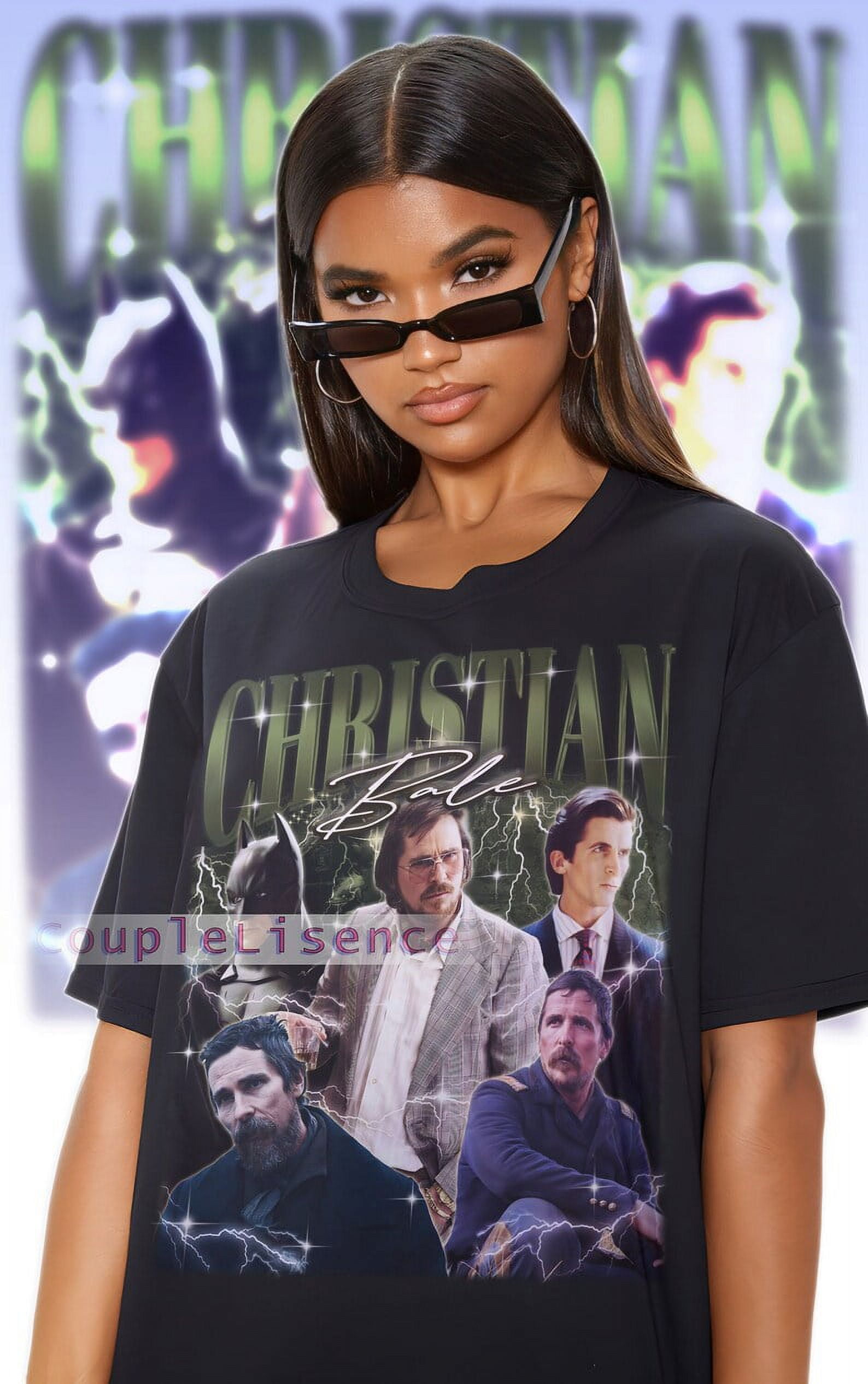 Retro CHRISTIAN BALE Vintage | Christian Bale Fan Tees | Christian Bale ...
