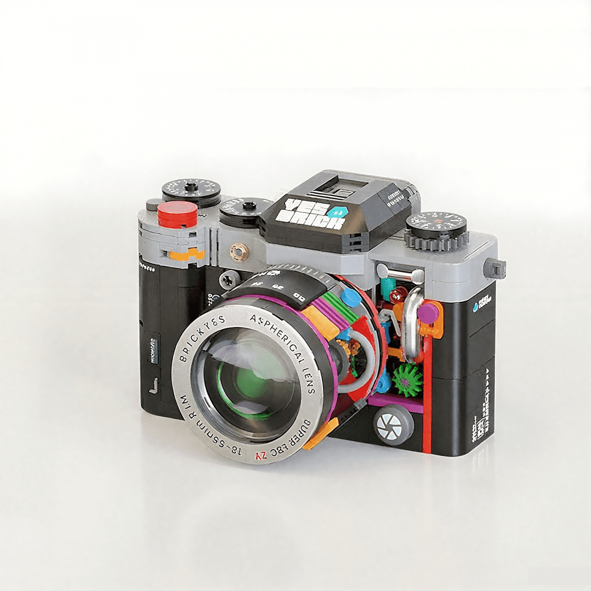 Retro Camera Building Blocks Set - Digital Camera Kit Vintage Toys ...