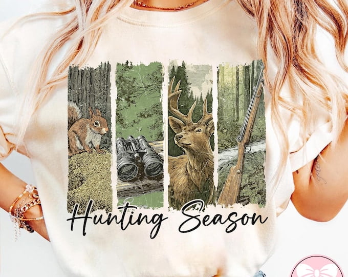 Retro Camo Hunting Design , Dove Season with Old School Camo, Squirrel ...