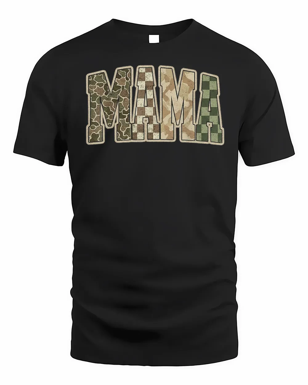Retro Camo Hunting Mama Old Camo Mom Shirt - Walmart.com