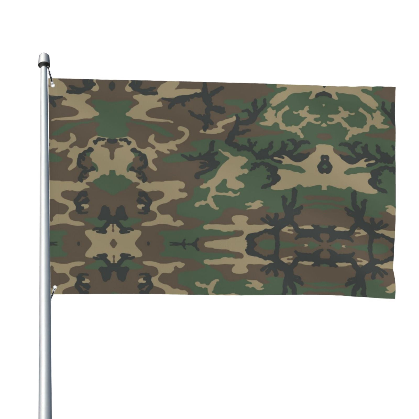 Retro Camouflage Pattern Flag 4x6ft Cool Funny Flag Banner For Dorm ...