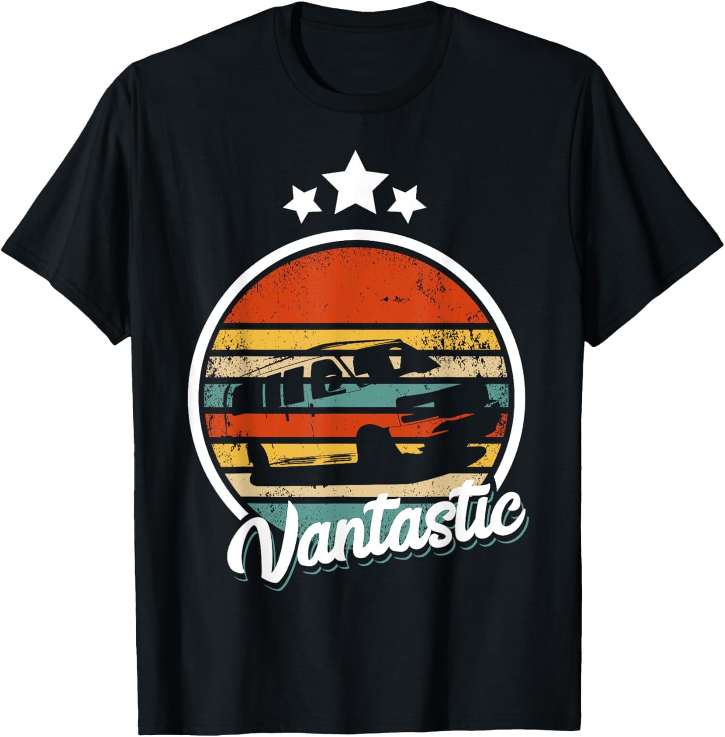 Retro Camper Van Life Vantastic - Vintage Vanlife T-Shirt - Walmart.com