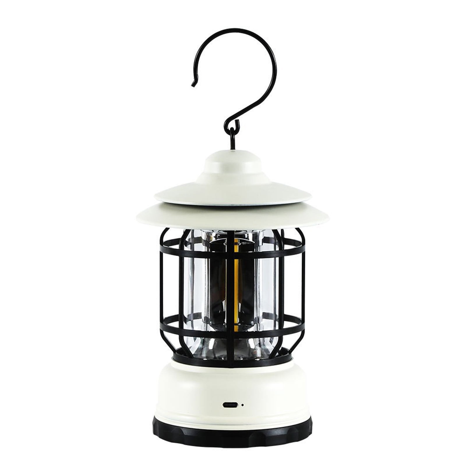 Retro Camping Lantern Portable Waterproof Outdoor Tent Light with ...