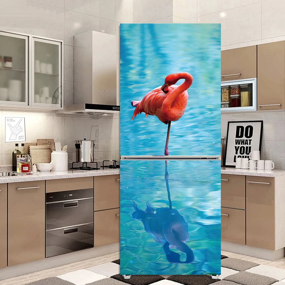 Retro Car Hand Drawn Self-Adhesive Dishwasher Refrigerator Freeze ...