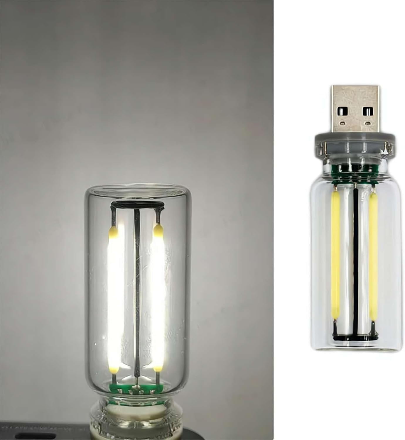 Retro Car Lamps,USB LED Car Interior Atmosphere Lights,Plug-in USB Automotive Light,USB Charging ...