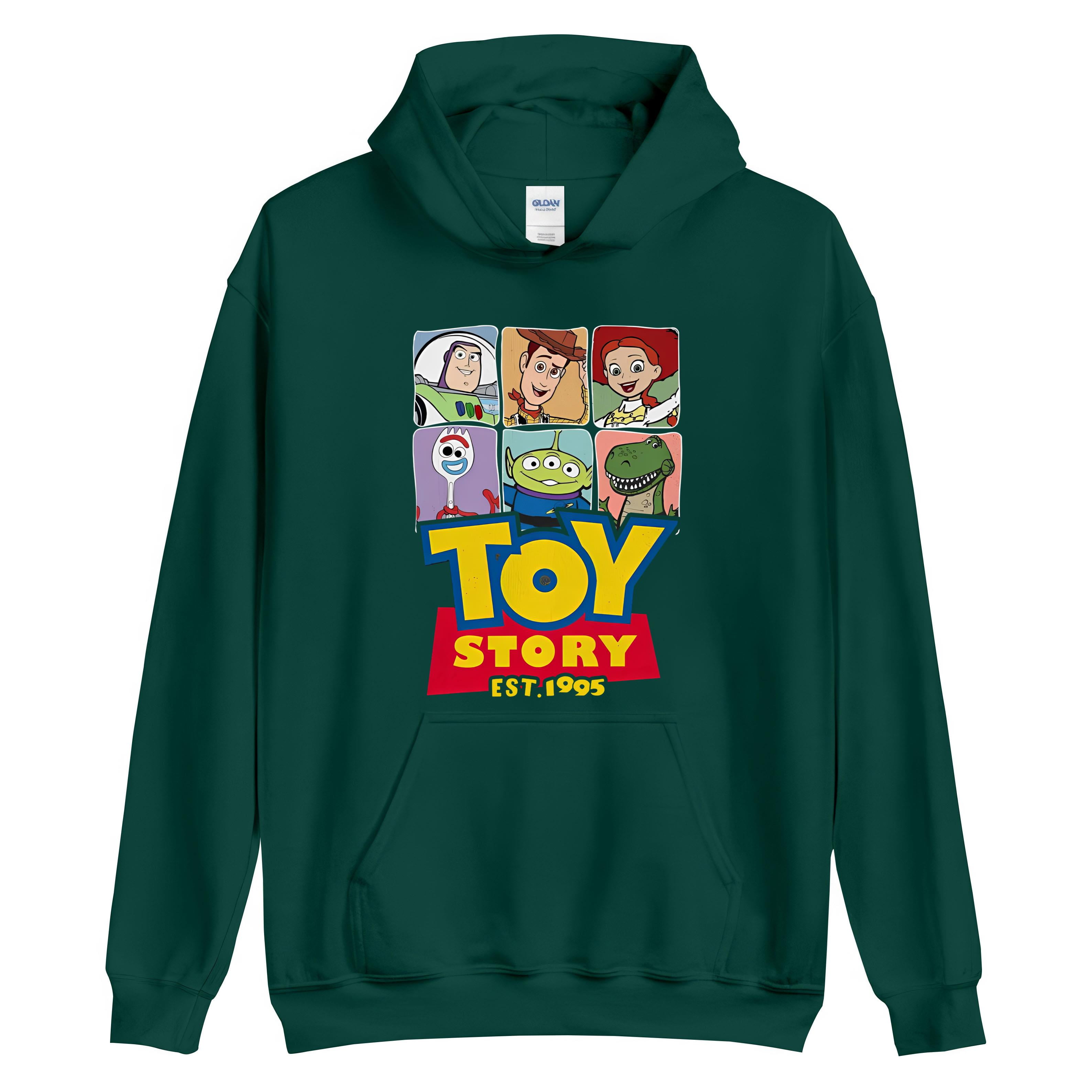 Retro Cartoon Character Group 1995 Retro Custom Hoodies for Men, Women ...