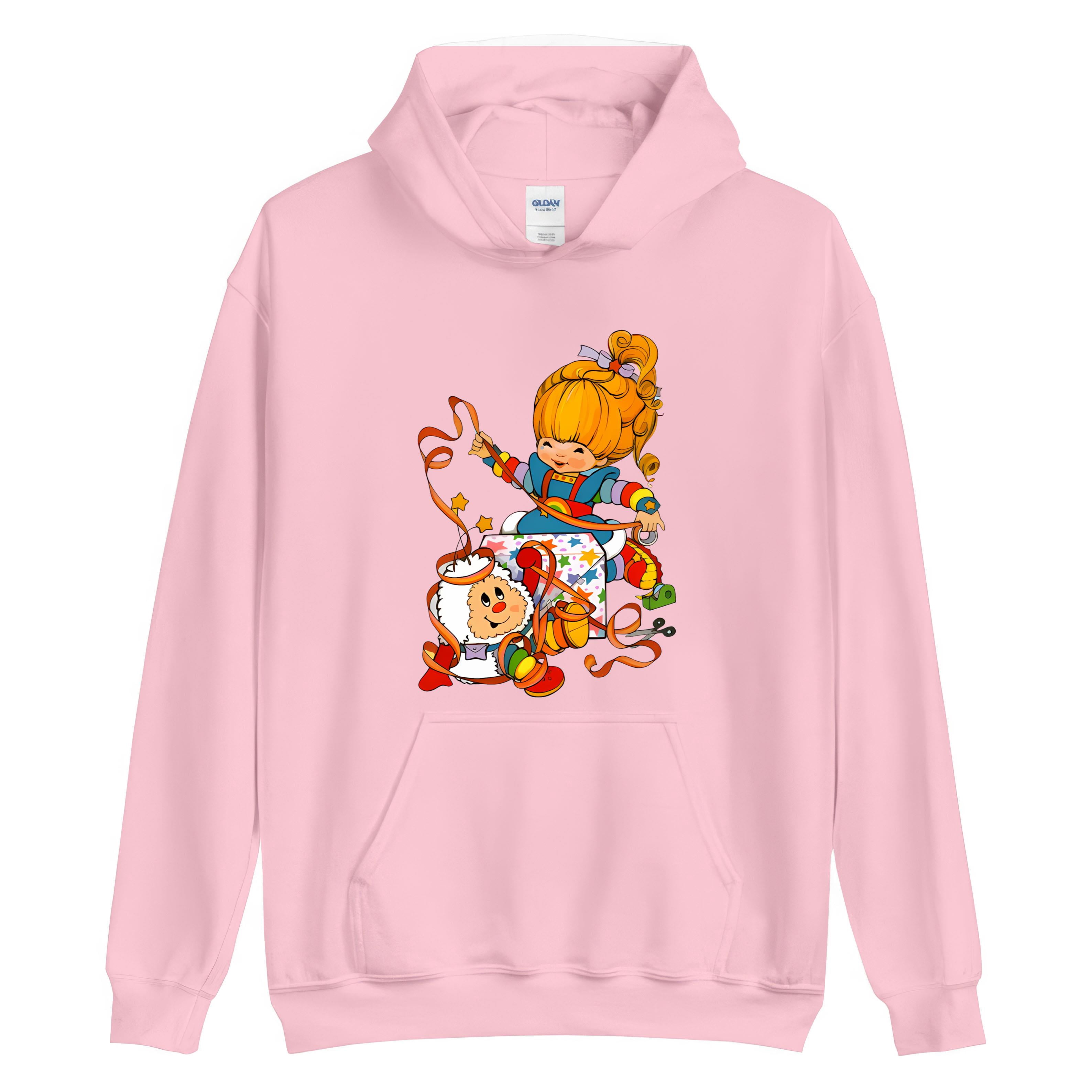 Retro Cartoon Character Shirt, Nostalgia V-neck Shirt, Rainbow Vintage ...
