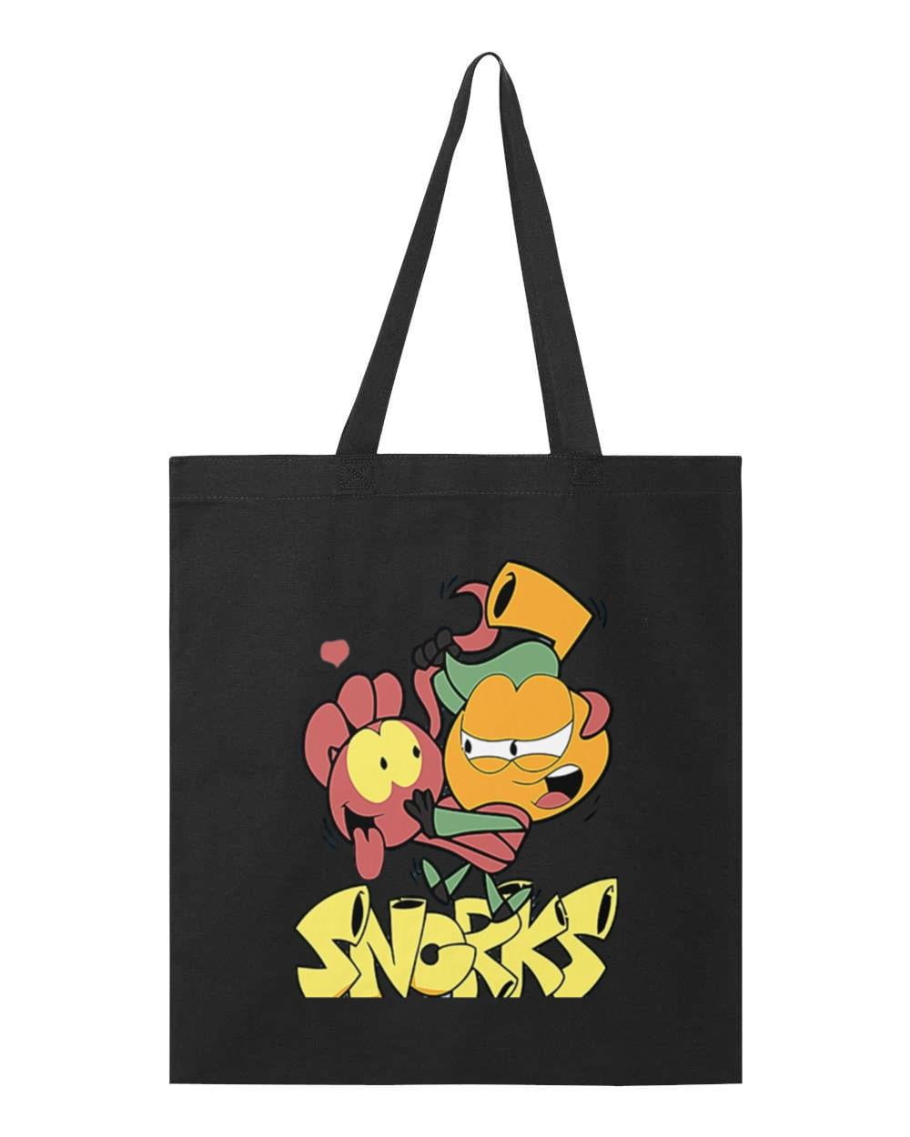 Retro Cartoons Tote Bag with Snorks and Occy in Classic Nostalgia ...