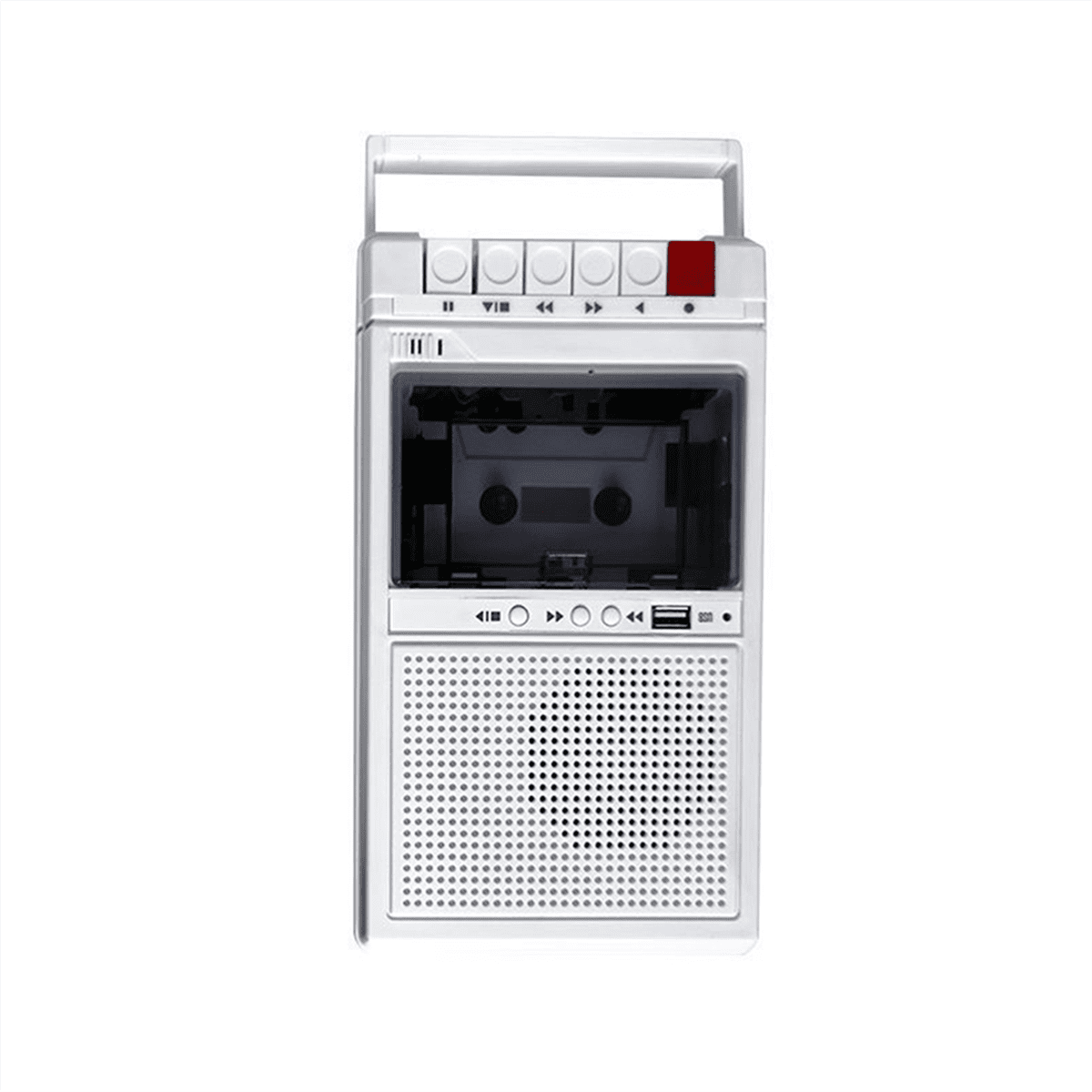 Retro Cassette Recorder and Player Supports Internal External Recording ...