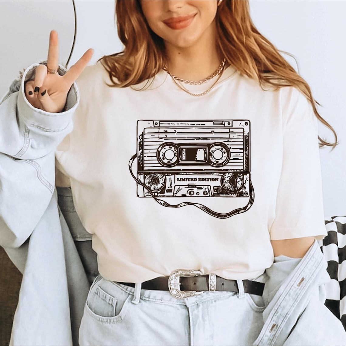 Retro Cassette Tape Shirt, Limited Edition Cassette Shirt, Old School ...