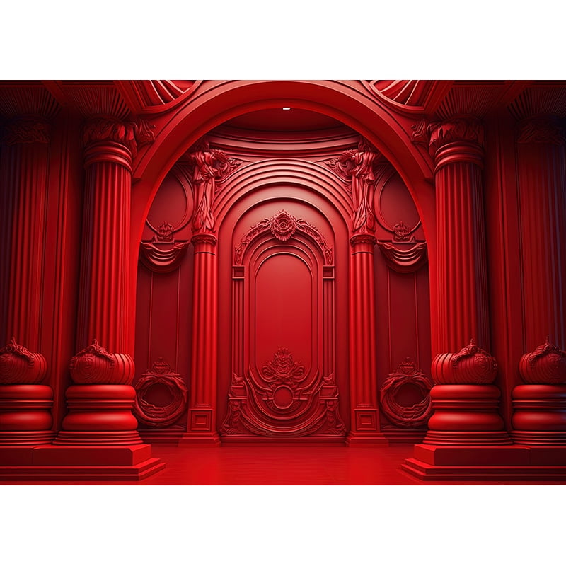 Retro Castle Theme Photography Backdrops Props Vintage Theater Opera ...