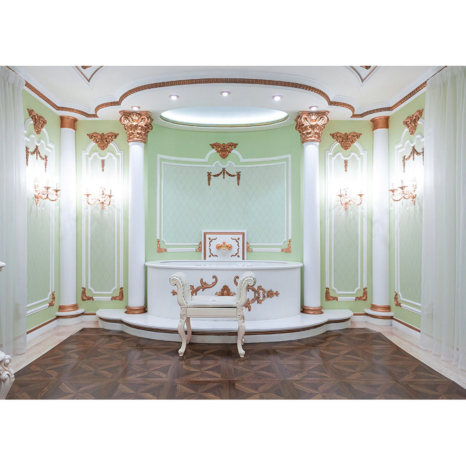 Retro Castle Theme Photography Backdrops Props Vintage Theater Opera ...
