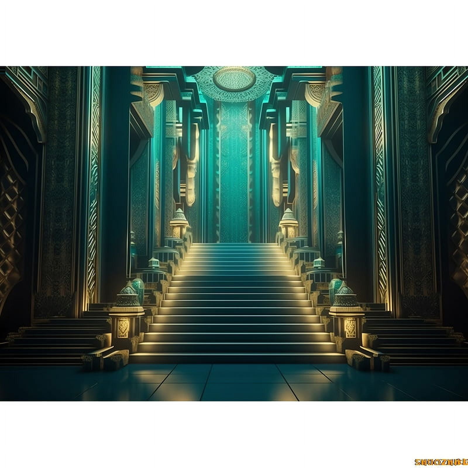 Retro Castle Theme Photography Backdrops Props Vintage Theater Opera ...