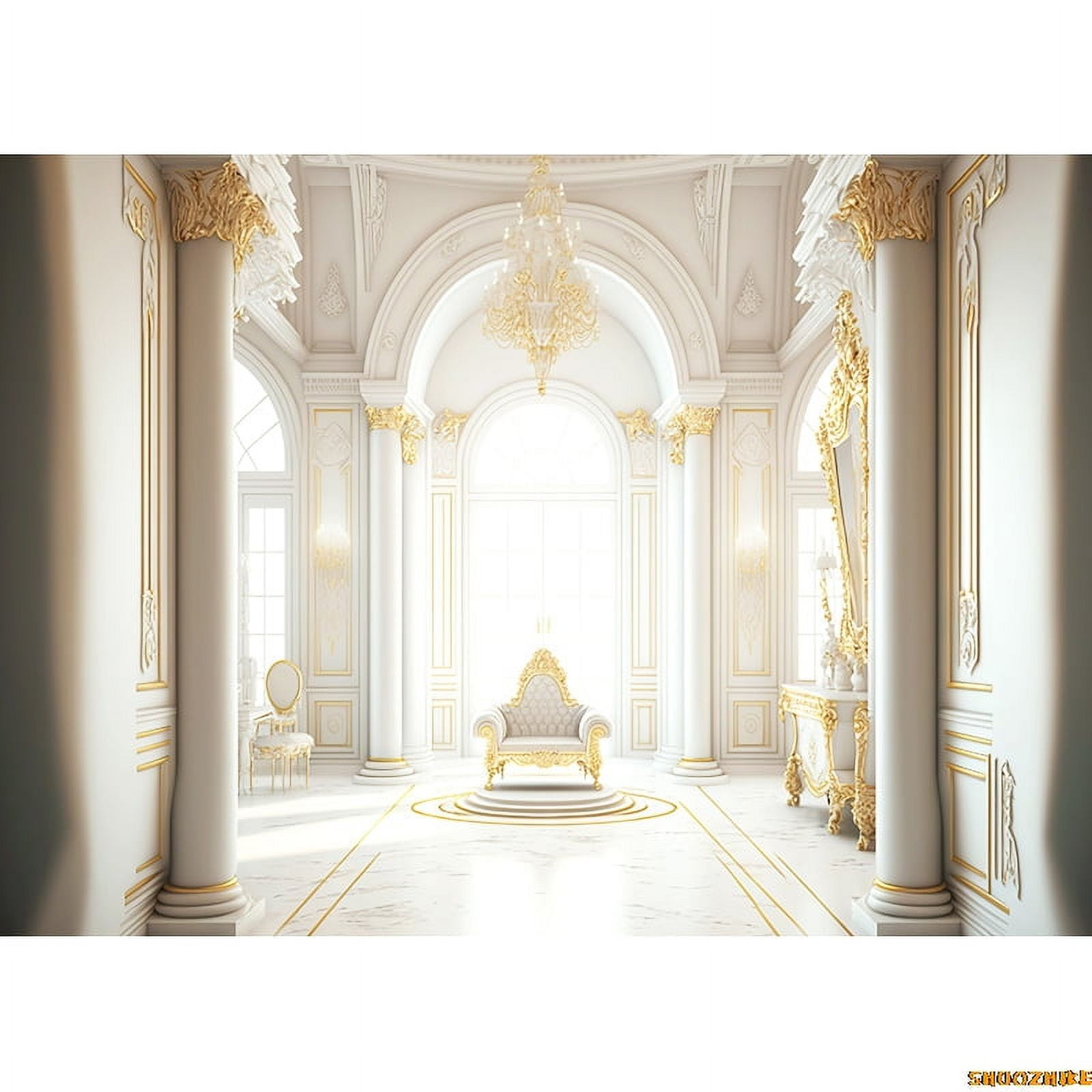 Retro Castle Theme Photography Backdrops Props Vintage Theater Opera ...