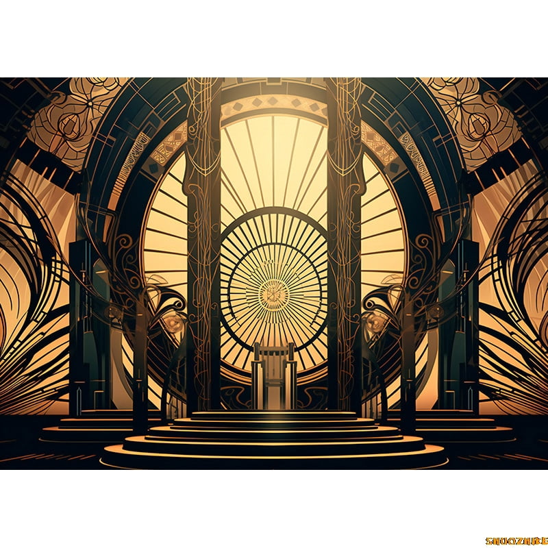 Retro Castle Theme Photography Backdrops Props Vintage Theater Opera ...