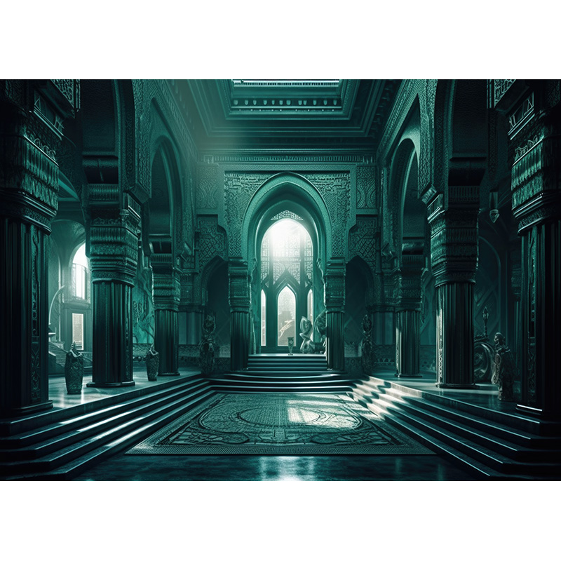 Retro Castle Theme Photography Backdrops Props Vintage Theater Opera ...