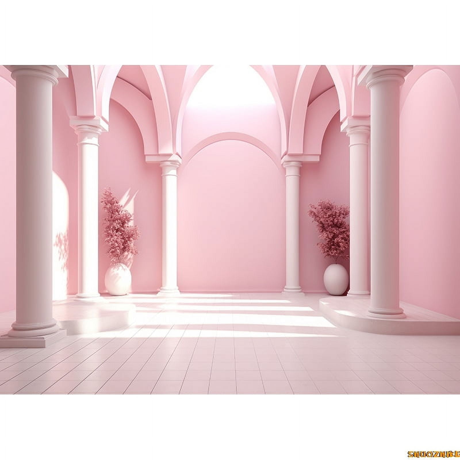 Retro Castle Theme Photography Backdrops Props Vintage Theater Opera ...