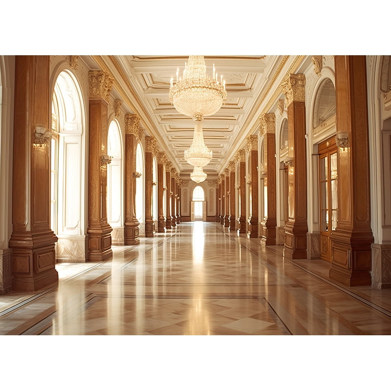 Retro Castle Theme Photography Backdrops Props Wedding Theater Opera ...