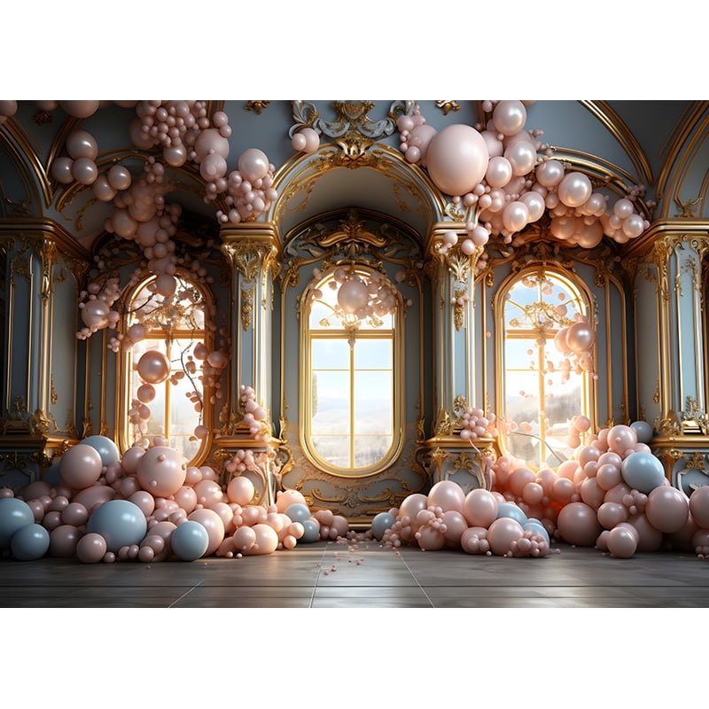 Retro Castle Theme Photography Backdrops Props Wedding Theater Opera ...