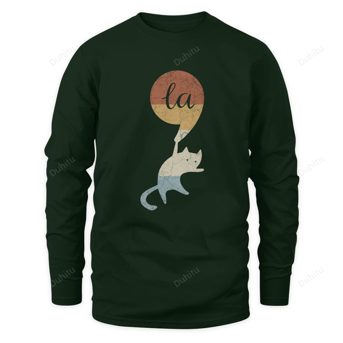 Retro Cat Comma La Kamala Harris For President 2024 Vintage - Walmart.com