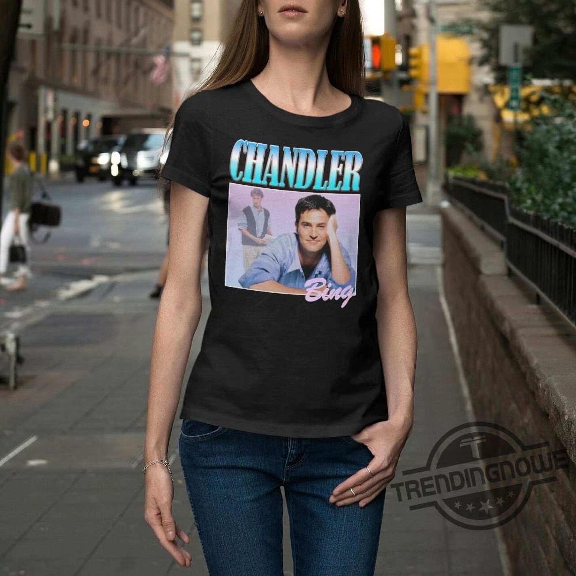 Retro Chandler Bing Shirt Matthew Perry Shirt Tv Show T-shirt Retro ...