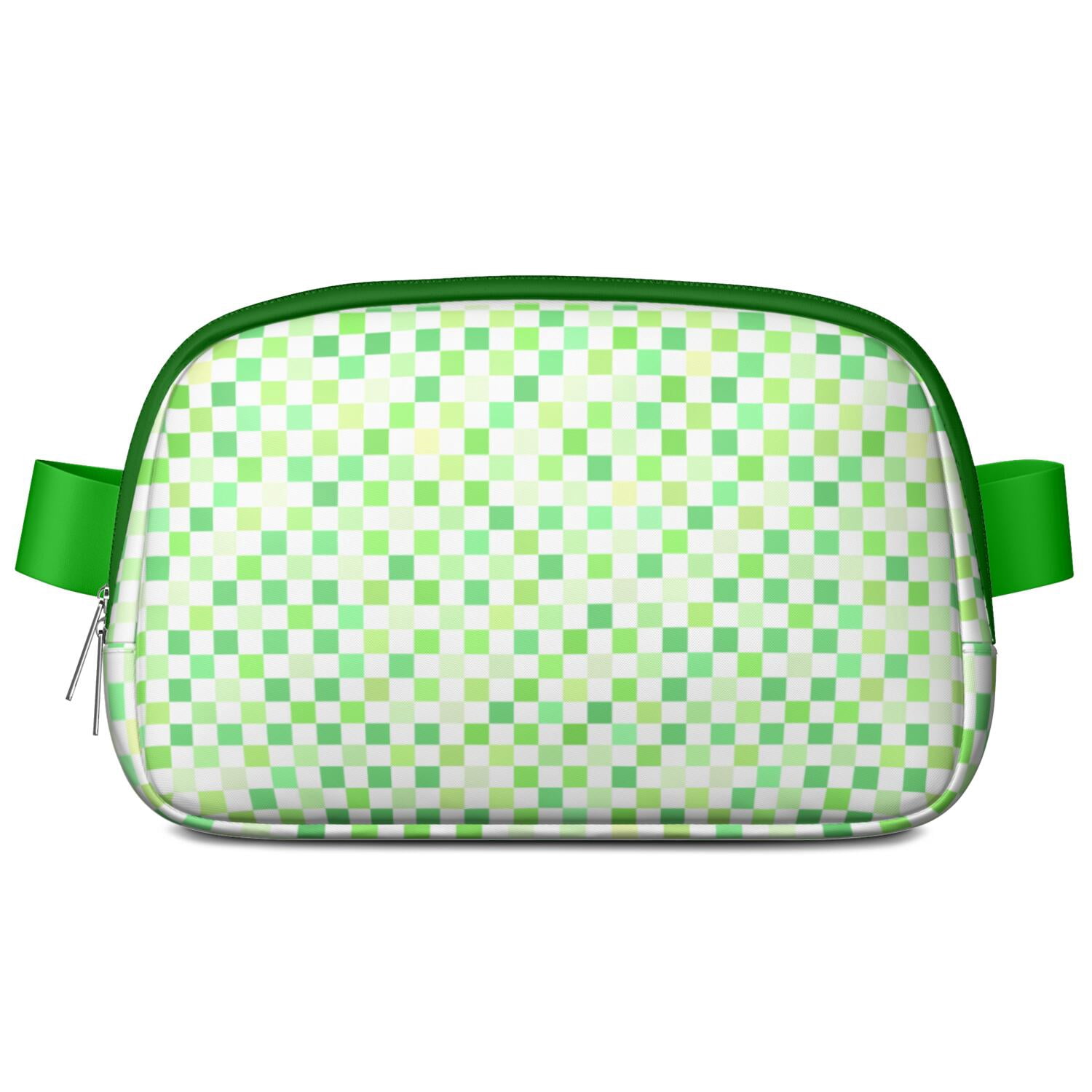 Retro Checkerboard Belt Bag – Vintage Plaid-Inspired Fanny Pack with ...