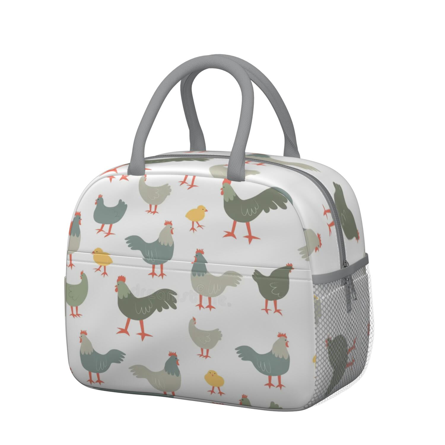 Retro Chicken Coop Insulated Lunch Bag - Leakproof, Large Capacity, Stylish & Versatile for ...