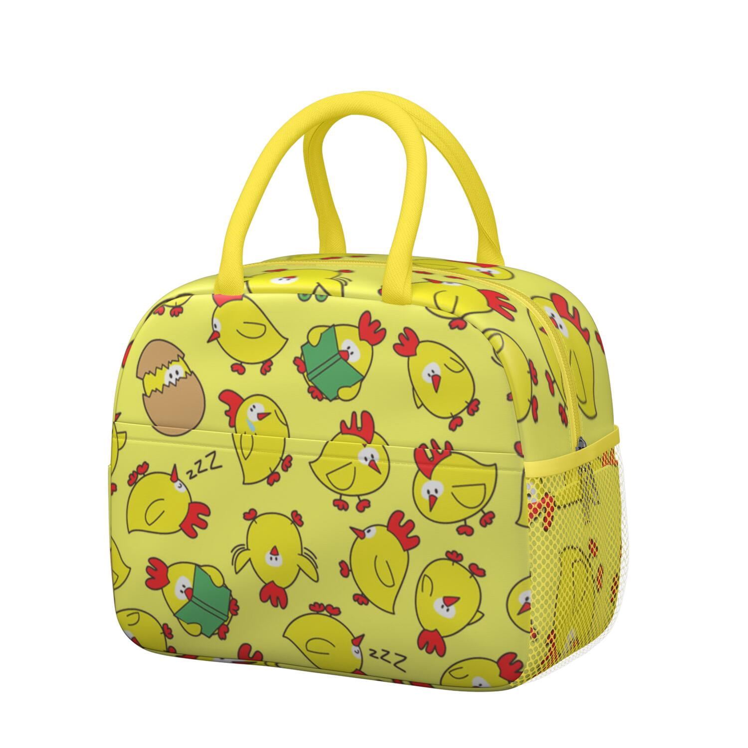 Retro Chicken Coop Insulated Lunch Bag - Leakproof, Large Capacity ...