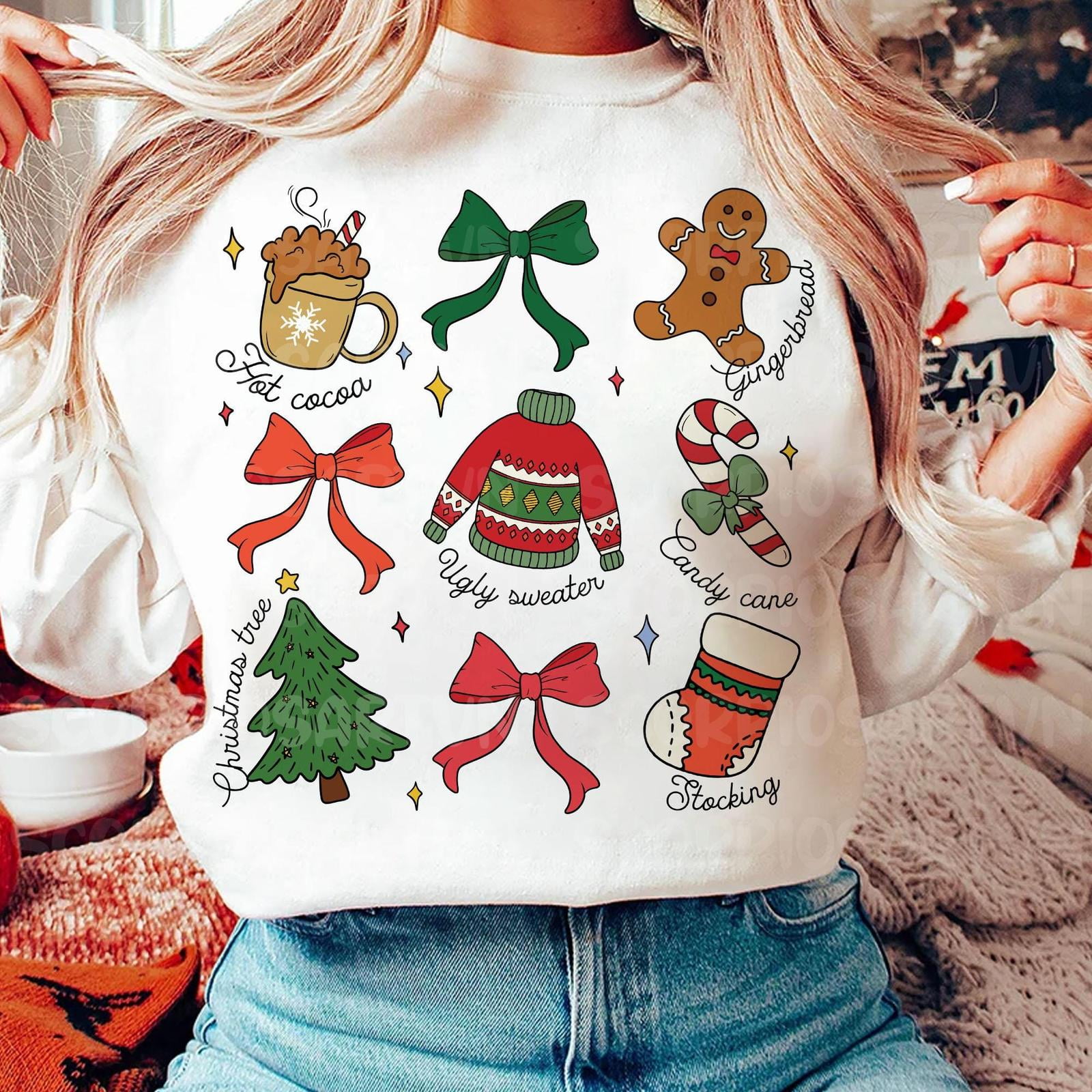 Retro Christmas Png, Christmas Png, Christmas Vibes png, Merry ...