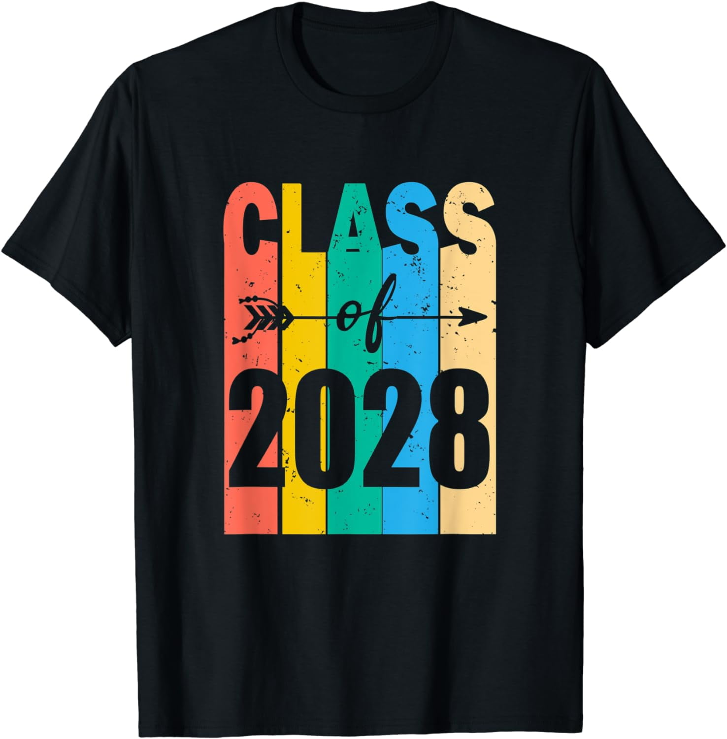 Retro Class of 2028 T Shirt 3rd Grade Back to School Tee - Walmart.com