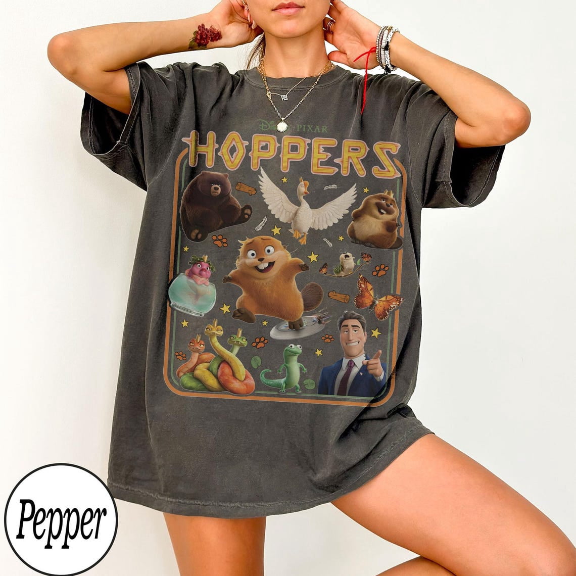 Retro Classic Cartoon Studio Hopper Comfort Colors Shirt, Hopper ...
