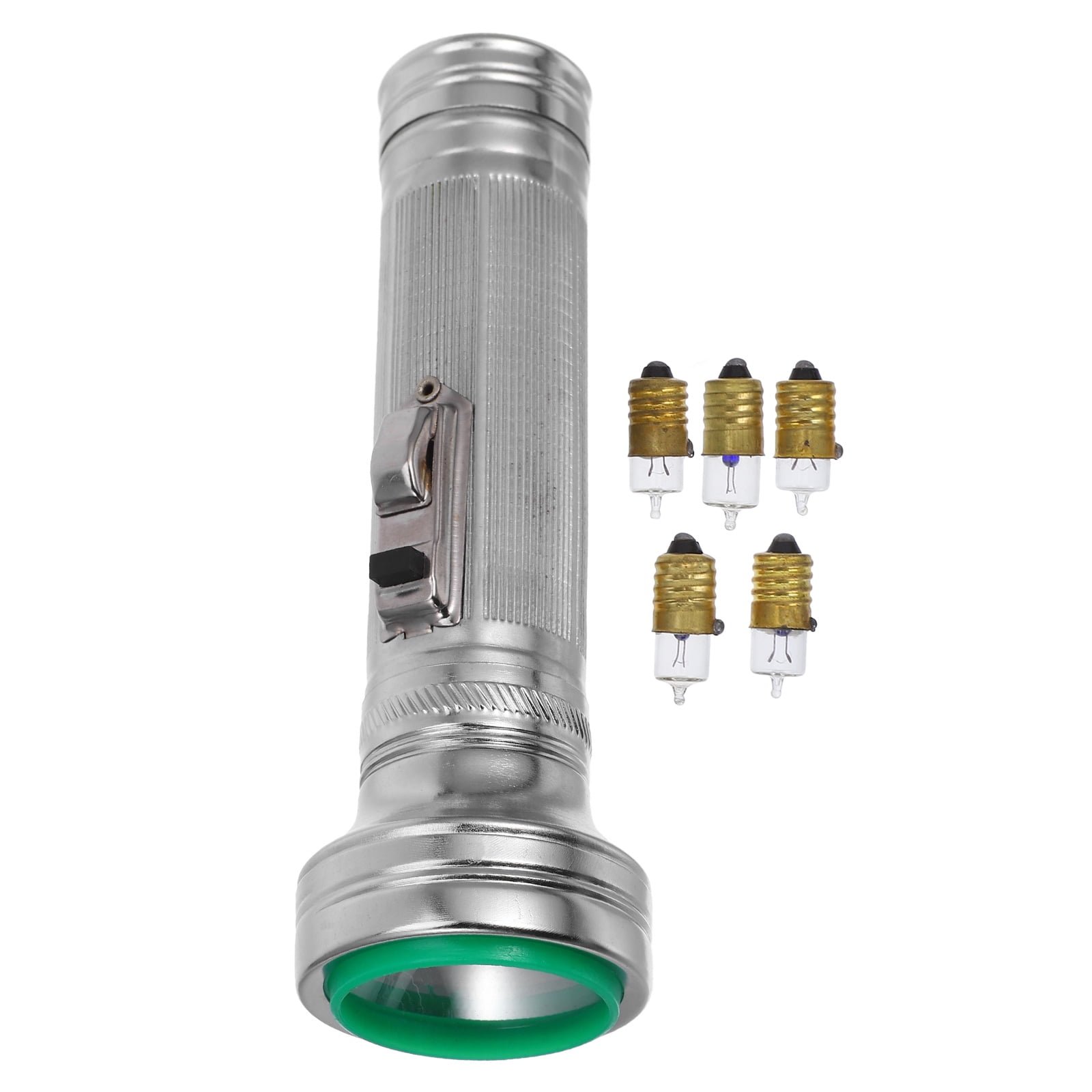 Retro Classic Flashlight Old-fashioned Flashlight Portable Simple Iron ...