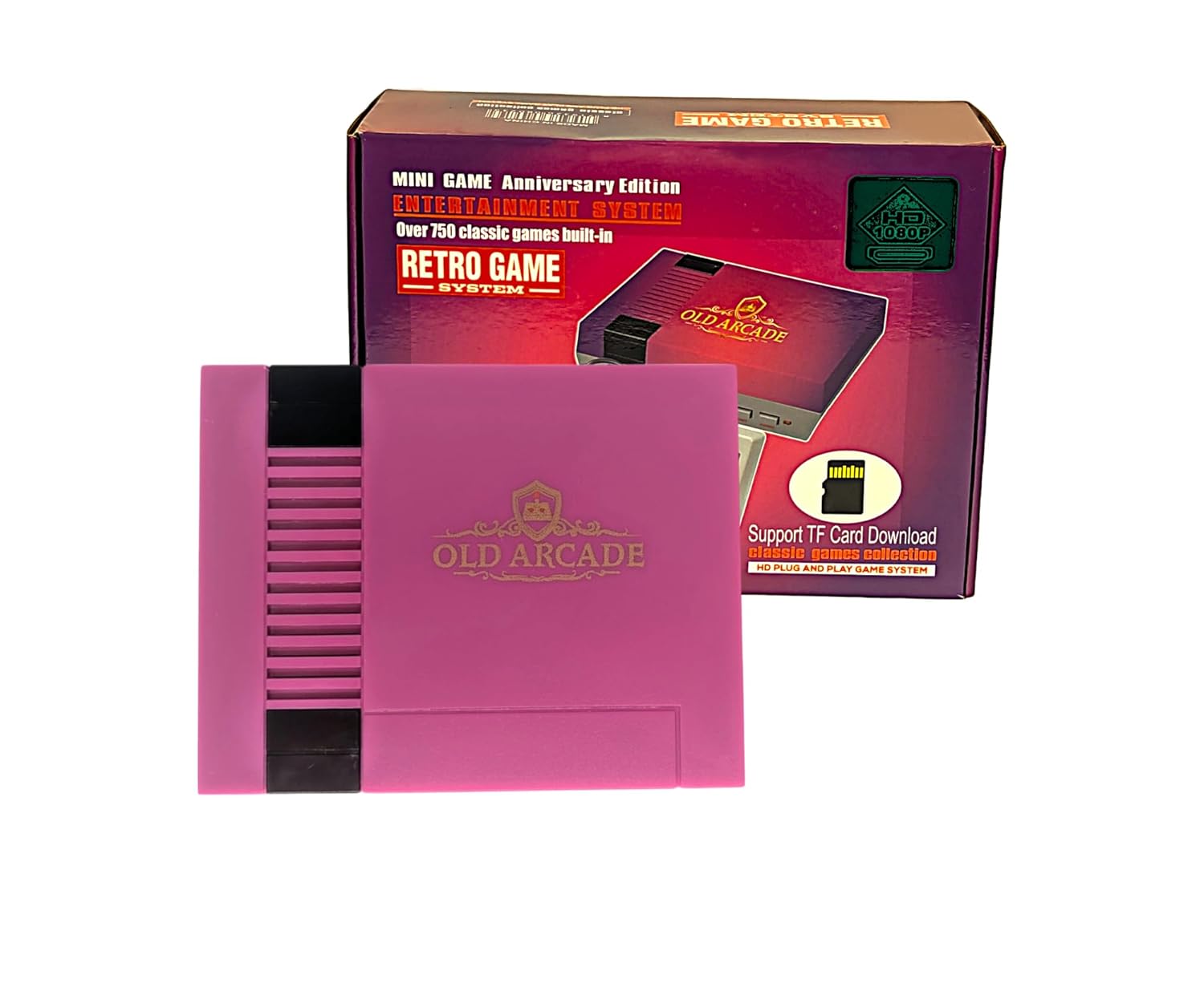 Retro Classic Game Console HDMI 2 Controllers and extension cables Over ...