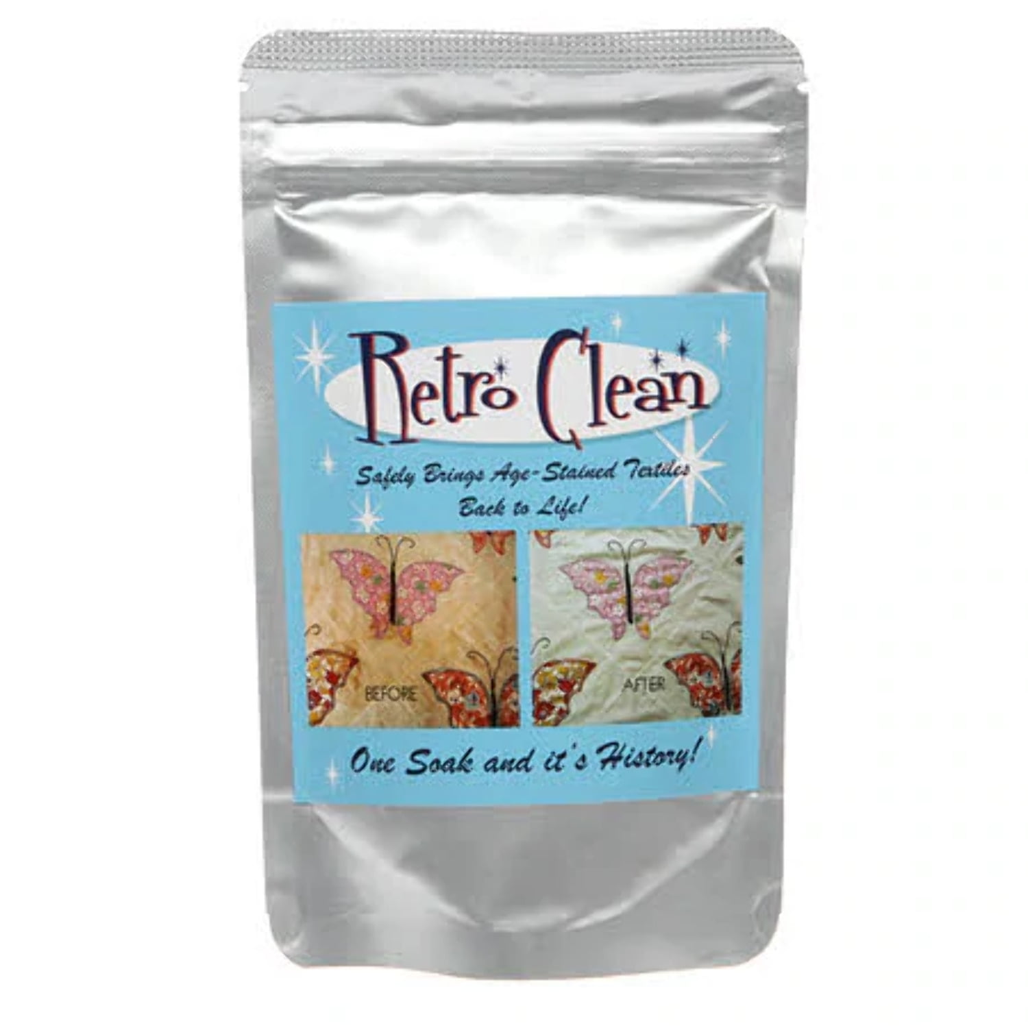 Retro Clean Soak 4oz Trial Size Bag Unscented - Walmart.com