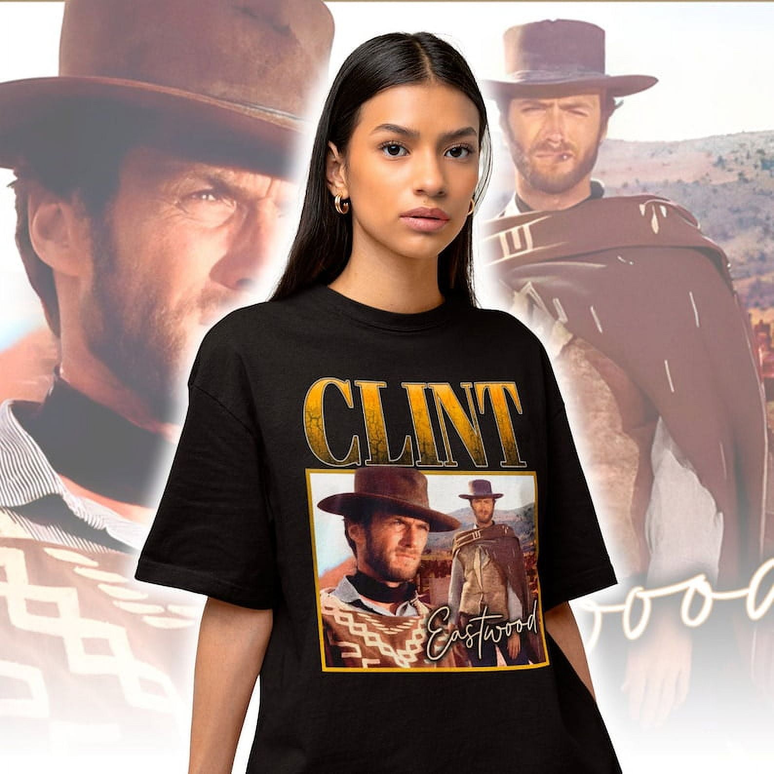 Retro Clint Eastwood Shirt - Clint Eastwood - Clint Eastwood Merch ...