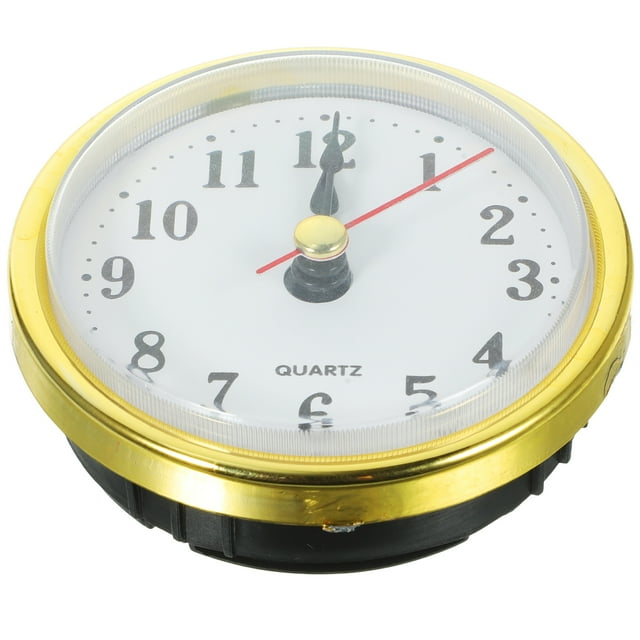 Retro Clock Insert DIY Round Clock Head Simple Inlaid Clock Head with ...