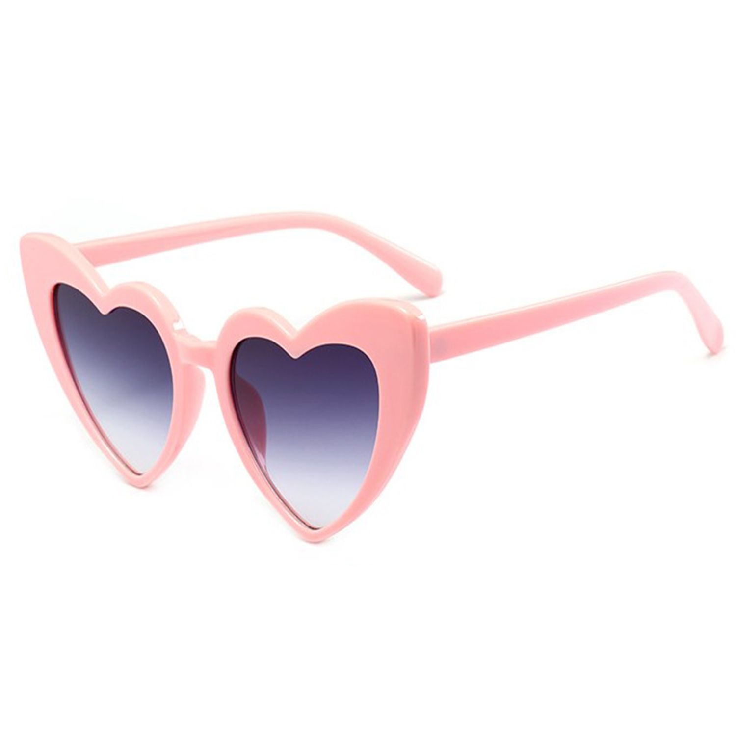 Retro Clout Goggle Love Heart Sunglasses Women UV400 Protection Eyewear ...