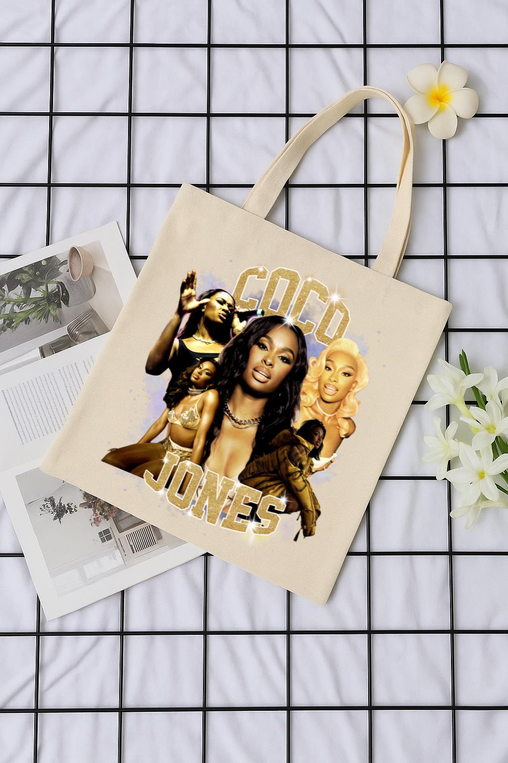 Retro Coco Jones Bag, Coco Jones Graphic , Rap , Vintage Coco Jones Bag ...