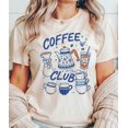 Retro Coffee Shirt Trendy Iced Coffee Espresso Preppy Thrifted T-Shirt ...