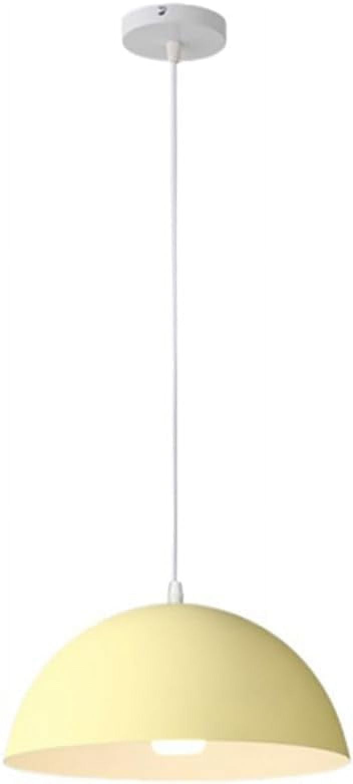 Retro Colorful Semicircle Metal Pendant Lighting for Dining Room ...