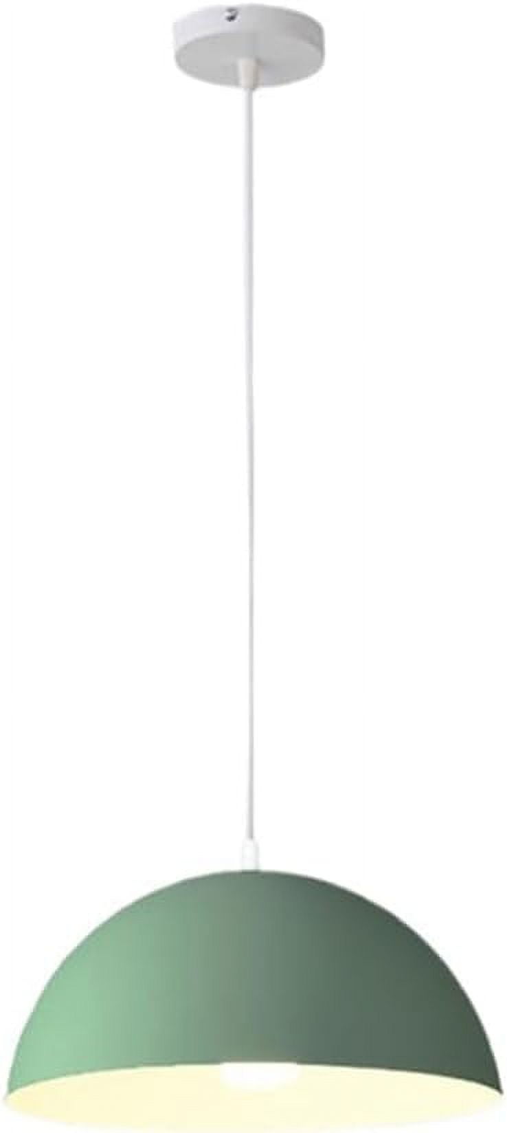 Retro Colorful Semicircle Metal Pendant Lighting for Dining Room ...