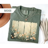 Retro Colourful Flower Shirt Spring Concept Shirts Wild Meadow Flower ...