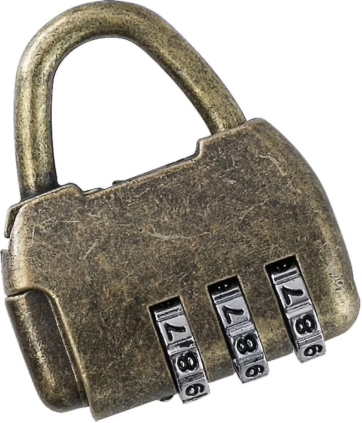 Retro Combination Padlock Exquisite Lock Cabinet Door Practical Window ...