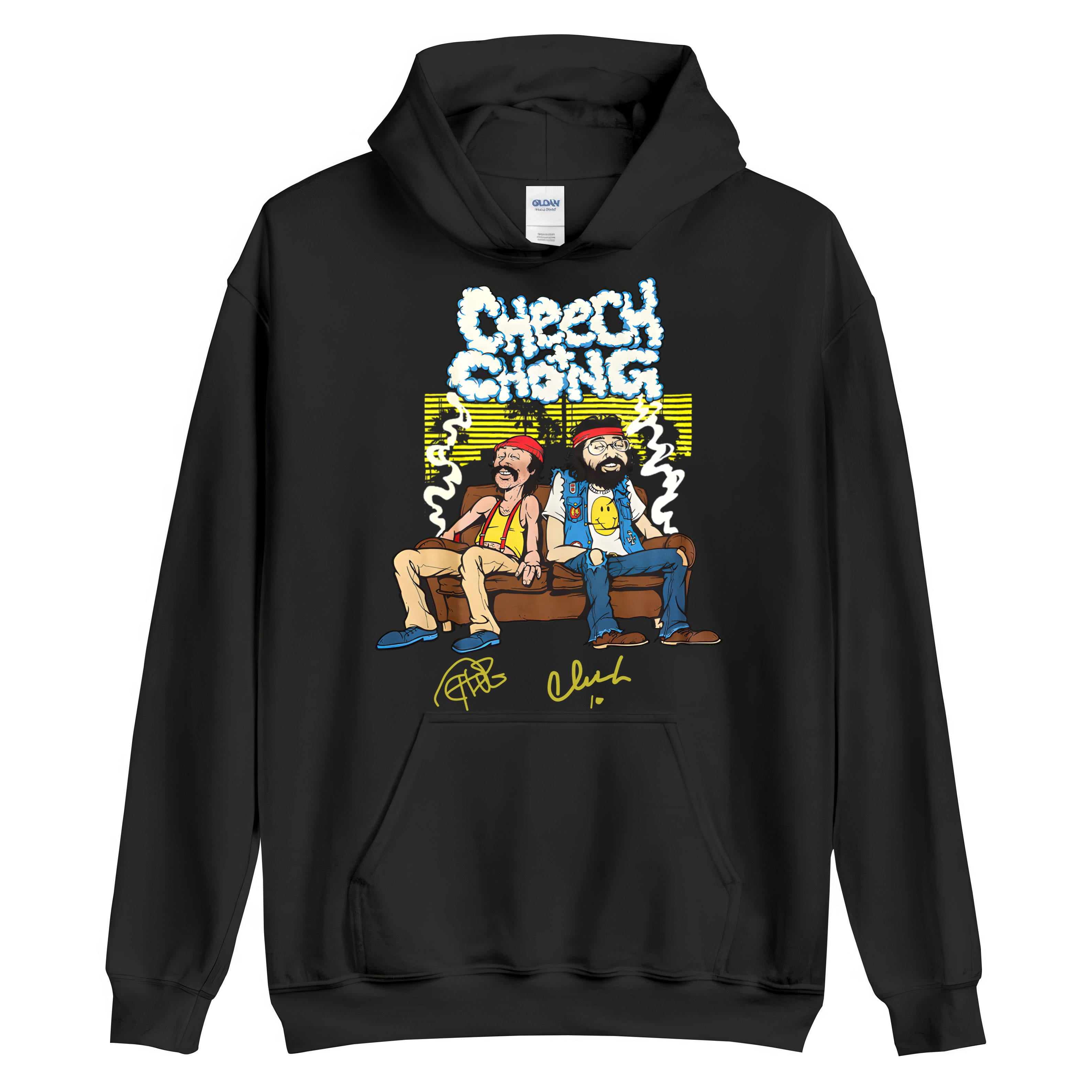 Retro Comedy Duo Caricature Signature T Shirt-TH33421 - Walmart.com